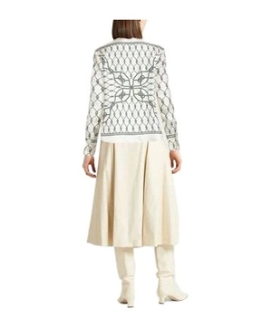Tory Burch Base Collared Long-sleeve Shirt