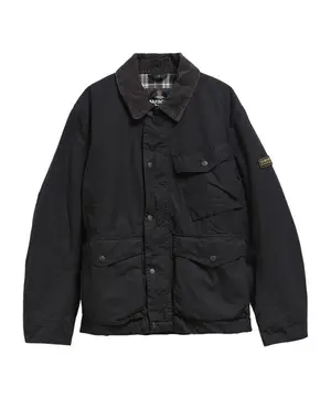 Barbour Corduroy-collar Multi-pocket Jacket