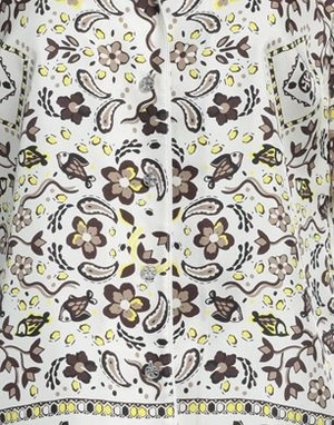 Tory Burch Collared Short-sleeve Shirt