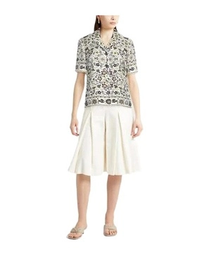 Tory Burch Collared Short-sleeve Shirt
