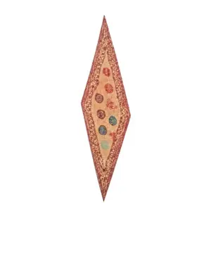PIERRE-LOUIS MASCIA Diamond-shaped Silk Scarf - Multi-color
