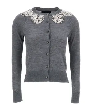 Simone Rocha Long-sleeve Cardigan