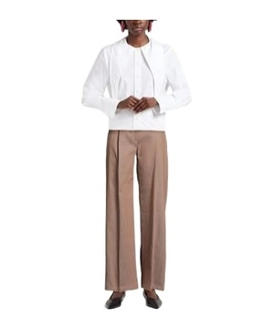 MAXCO. Max&co. High-waisted Pleated Wide-leg Trousers