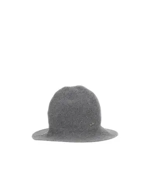 Borsalino Angelina Cloche Logo-plaque Hat
