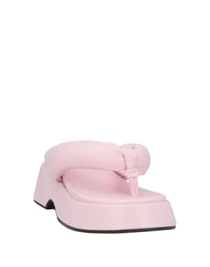 GANNI Simple Solid-color Slide Sandals