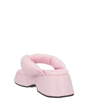 GANNI Simple Solid-color Slide Sandals