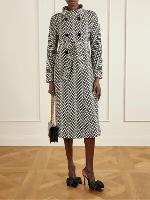Valentino Garavani Long-sleeved Double-breasted Coat