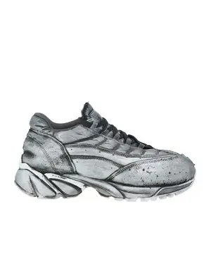 MAISON MARGIELA Low-top Sneakers In Metallic Finish