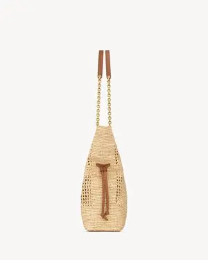 Saint Laurent Jamie Logo Plaque Shopping Bag