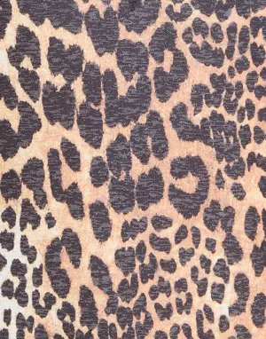 GANNI Leopard Print Long-sleeve T-shirt