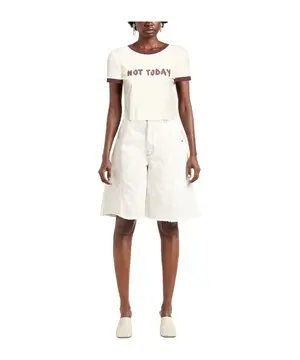 MAXCO. Max&co. Two-tone Short-sleeve T-shirt