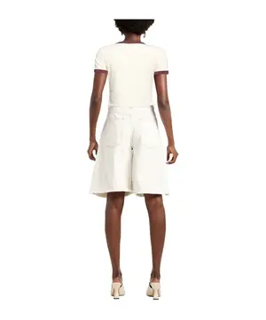 MAXCO. Max&co. Two-tone Short-sleeve T-shirt