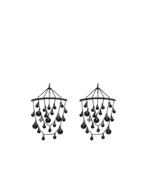 Tory Burch Metal Chandelier Earrings