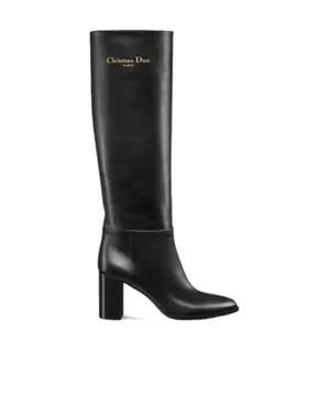 Dior D-town Heeled Boot - Black
