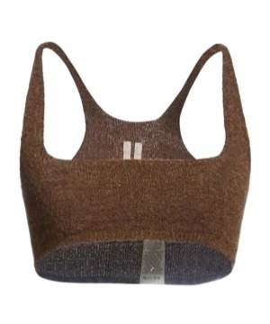 Rick Owens Cropped Knit Bralette