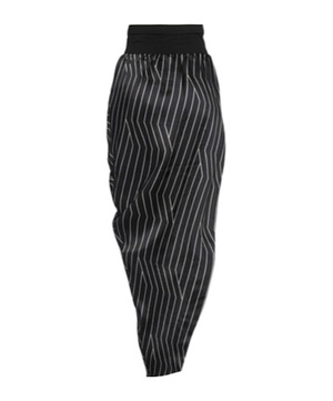 Rick Owens Striped Satin Bodycon Skirt