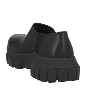 Rick Owens Simple Platform Leather Shoes