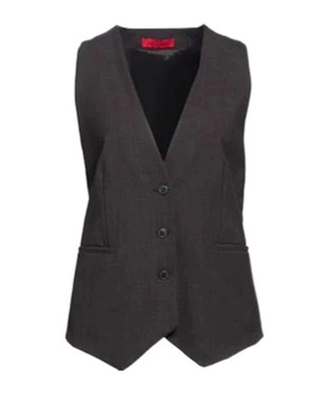 MAXCO. Max&co. Fitted Waistcoat With Pointed Hem