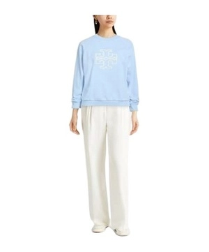 Tory Burch Crew Neck Raglan-sleeve Sweatshirt