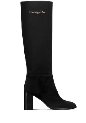 Dior D-town Heeled Boot - Black
