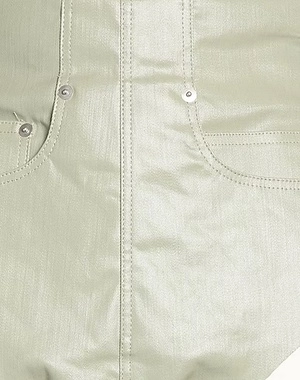 Rick Owens High-waisted Denim Hot Shorts