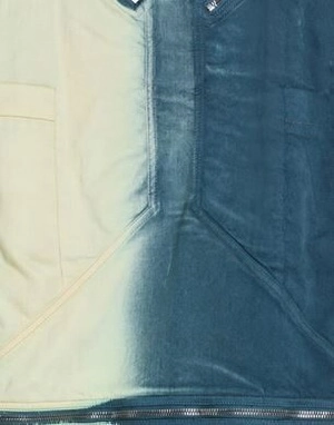 Rick Owens Gradient Denim Maxi Skirt