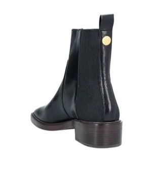 Tory Burch Square-toe Block-heel Ankle Boots