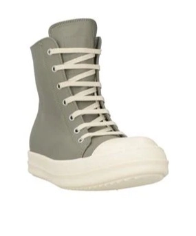 Rick Owens High-top Leather Trainers