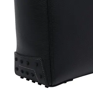 TOD'S Logo Embossed Top Handle Bag