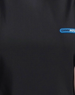 GANNI Two-tone Sleeveless T-shirt