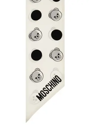 Moschino Print Polka Dot Scarf