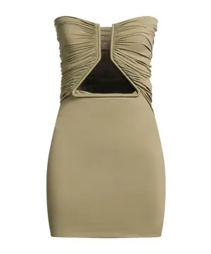 Rick Owens Body-hugging Sleeveless Dress With Unique Neckline