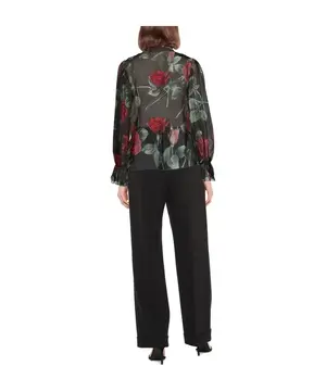 Dolce & Gabbana Bow-tie Floral Shirt