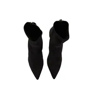 AQUAZZURA Pointed Toe Zip Up Ankle Boots