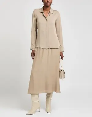 Max Mara Solid Long-sleeve Shirt