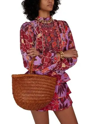 Dragon Diffusion Handwoven Rattan Bag