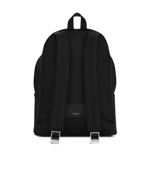 Saint Laurent City Logo Printed Zipped Backpack