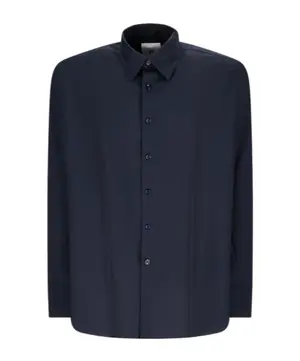 PT TORINO Virgin Wool Shirt - Blue