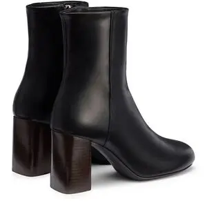 LEMAIRE Round Toe Ankle Boots
