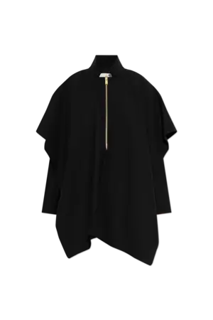 DARKPARK Robin' Wool Cape Blazer - Black