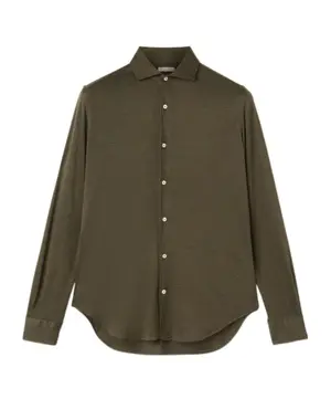 Loro Piana Long-sleeved Shirt - Pine Grove