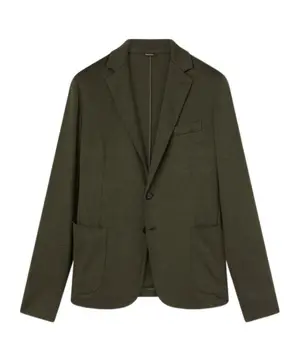 Loro Piana Sweater Blazer - Pine Green