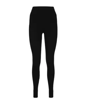 Loro Piana Elastic Waist Leggings - Black
