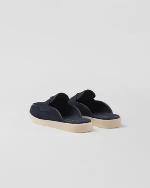 Prada Suede Sabots