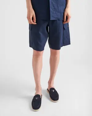Prada Suede Sabots