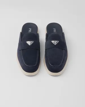 Prada Suede Sabots