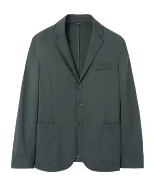 Loro Piana Long-sleeved Suit Coat - Virgin Forest