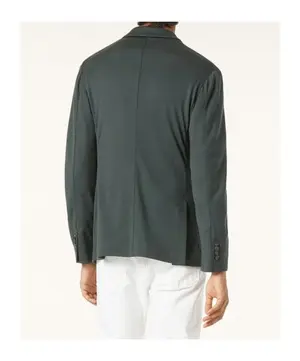 Loro Piana Long-sleeved Suit Coat - Virgin Forest