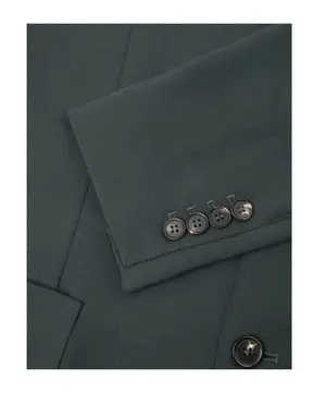Loro Piana Long-sleeved Suit Coat - Virgin Forest