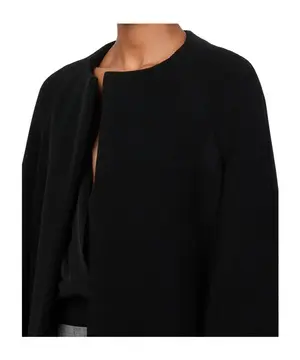 TOTEME Bell-sleeve Collarless Jacket